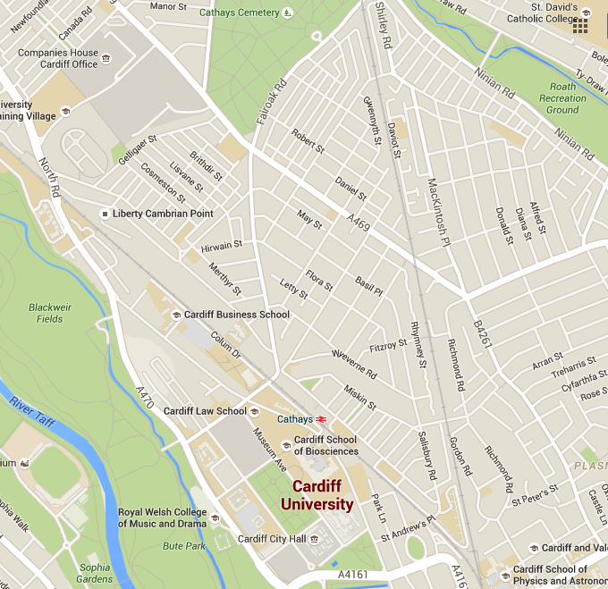 Click the pins for details of our five share properties.